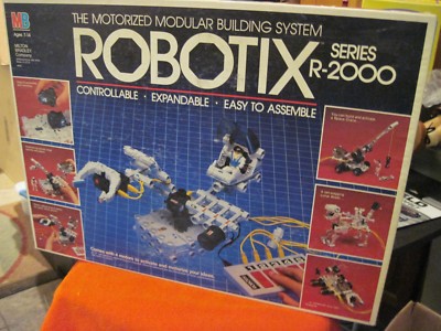 ROBOTIX Series R-2000 Vintage 1984 ARGUS Motorized Robot In Box | eBay