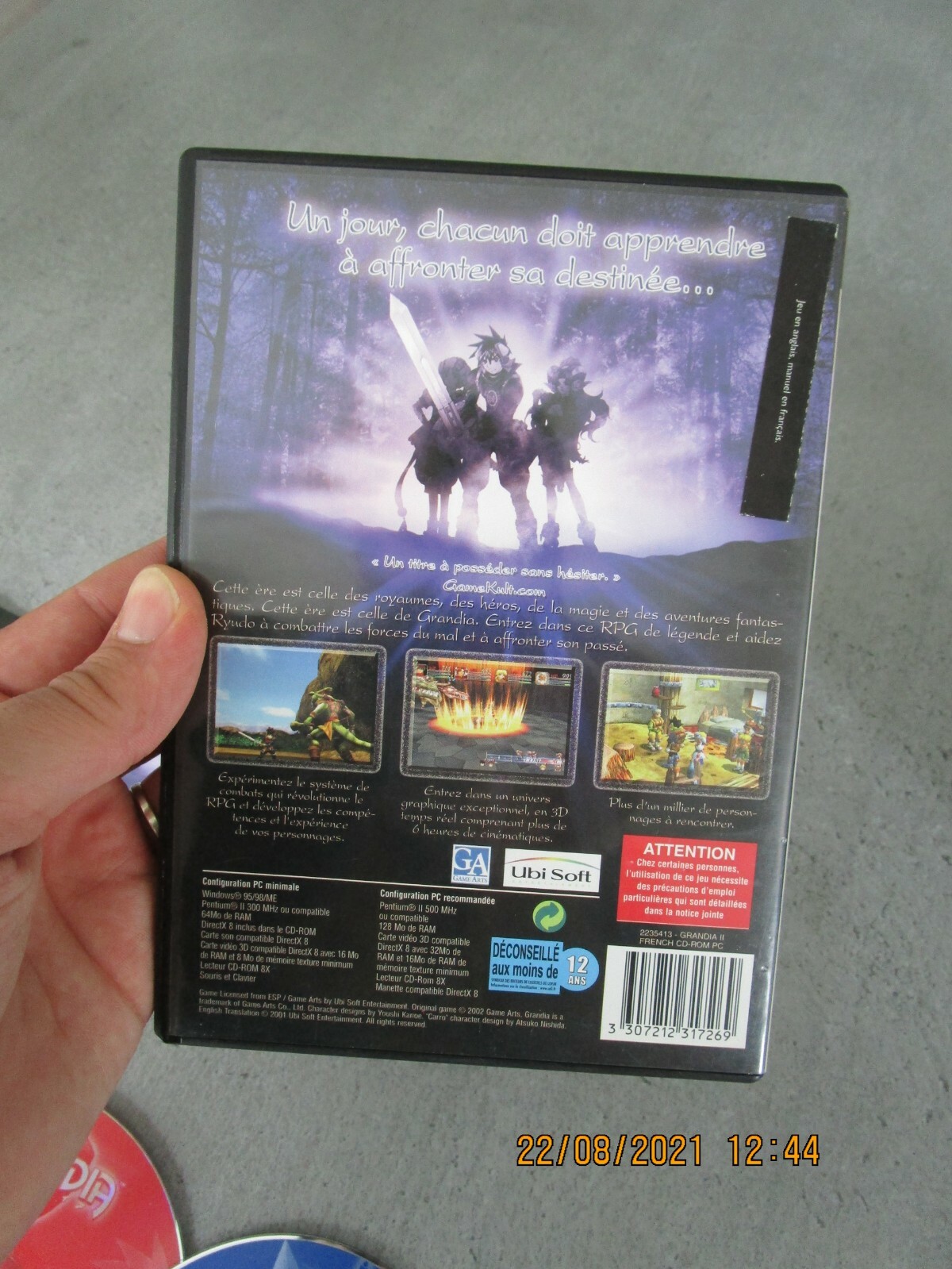 grandia 2 / Pc cd-rom / complet / UBISOFT | eBay