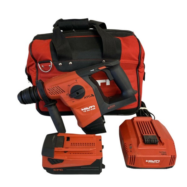 Hilti TE 30-A36 heavy-duty concrete drilling cordless rotary hammer for ...