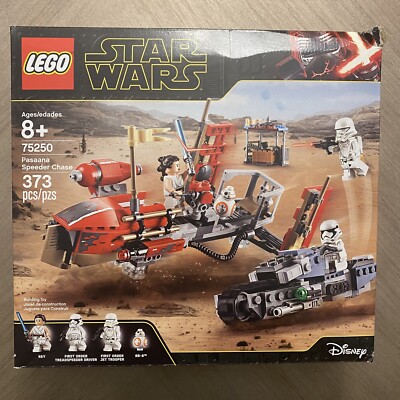 LEGO 75250 Star Wars Pasaana Speeder Chase New Sealed - Dented Box ...