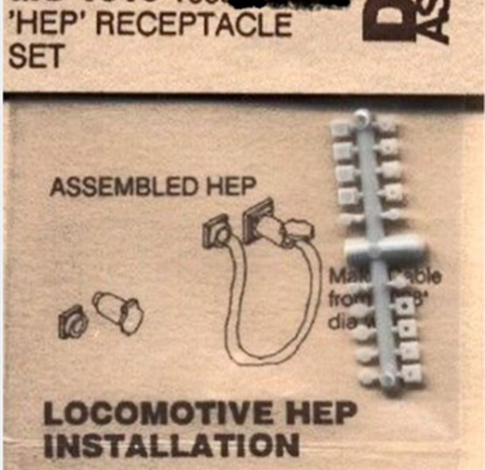 Detail Associates HO MU Receptacles Head-End Power Set 1510 | eBay