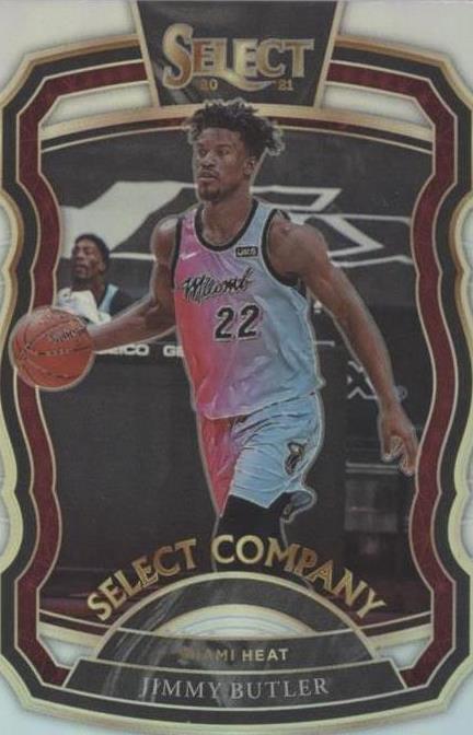 2020-21 Panini Select - Select Company Jimmy Butler #11 Silver Prizm ...
