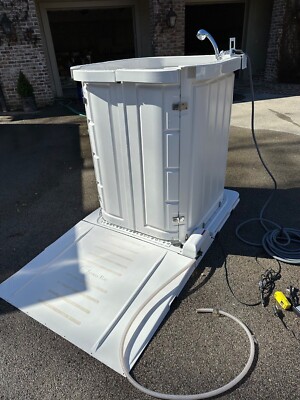 Shower Bay portable shower for elderly, camping or workshops. | eBay