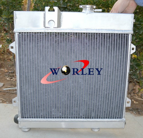 2 ROWS aluminum radiator for BMW E30 M10 316i 318i 1982-1991 Manual MT ...