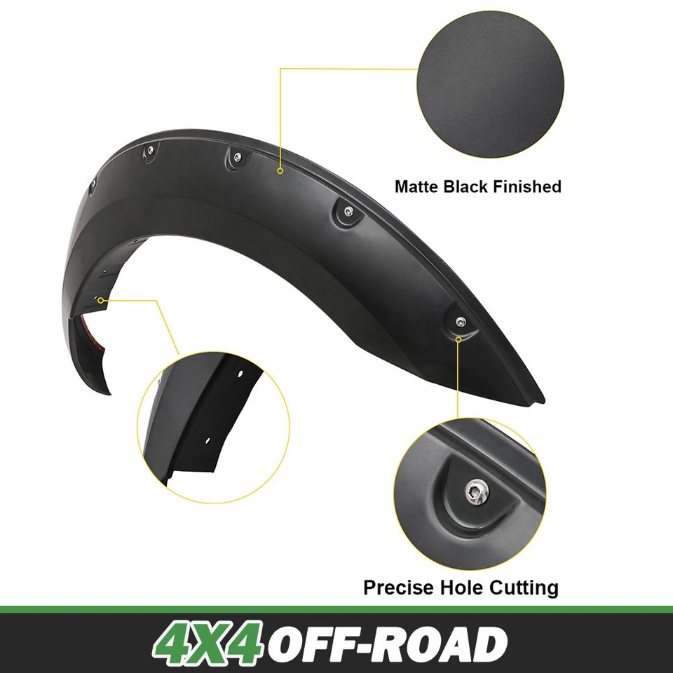 6.8" EXTRA WIDE WHEEL ARCH EXTENSION FOR FORD RANGER T7 T8 2015-2022 ...