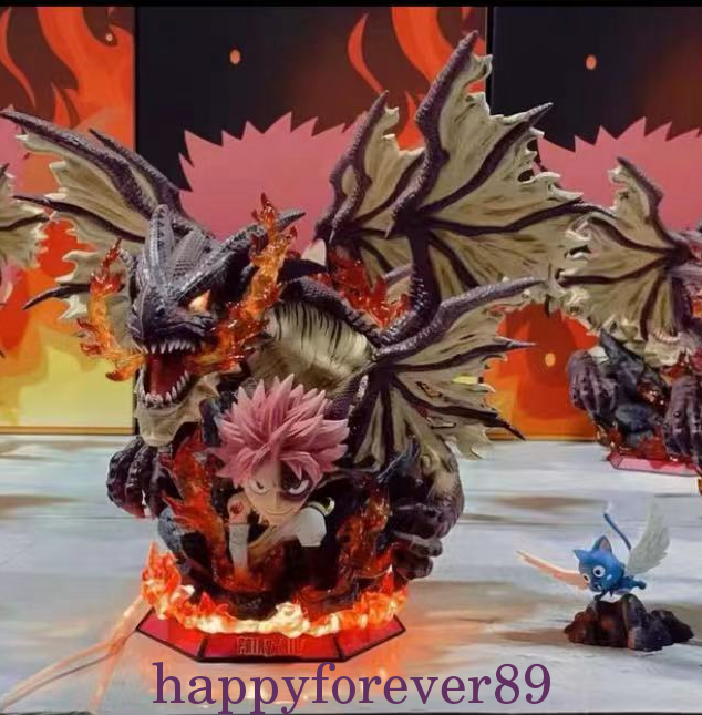 JBS Studio Fairy Tail SD Scale Etherious Natsu Dragneel Resin Model In ...