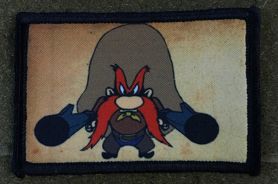 Marvin the Martian 2A Morale Patch Tactical Army Military Hook Flag USA ...