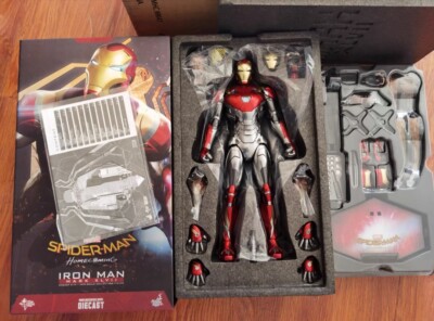 New Hottoys The Avengers Mk47 Silver Finish Action Figures Model Toys ...