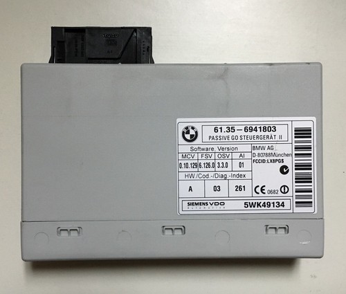 BMW 06-08 E65 E66 Passive Go Antenna Theft Alarm Module 61356941803 OEM ...
