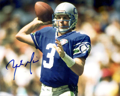 Rick Mirer Seattle Seahawks Hand Signed 8x10 Photo | eBay