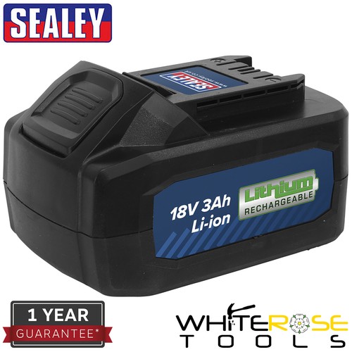 Sealey Power Tool Battery 18V 3Ah Li-ion for CP400LI CP400LIHV Impact ...