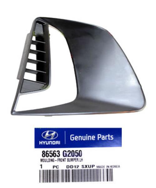 GENUINE 86563G2050 Front Left Bumper Grille-trim Bezel for Hyundai ...