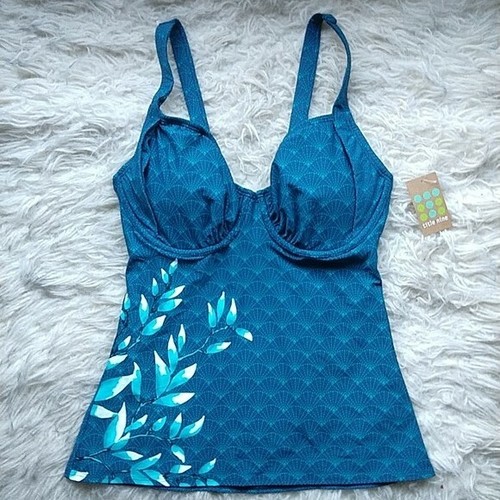 Title Nine Bodacious Swim Bikini Tankini Top NWT 32DD | eBay