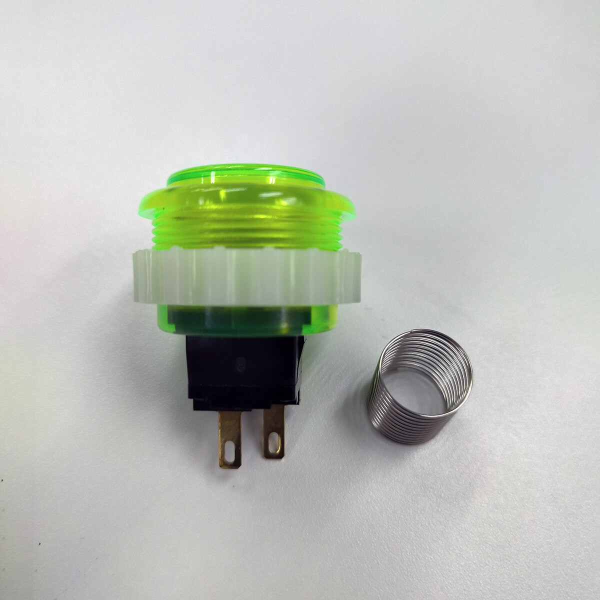 Seimitsu 24φ Reinforced Spring Spec. Screw Type Clear Push Button PS-14 ...