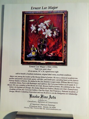 ERNEST LEE MAJOR ART PIECE VTG ORIG 2019 ADVERTISEMENT | eBay