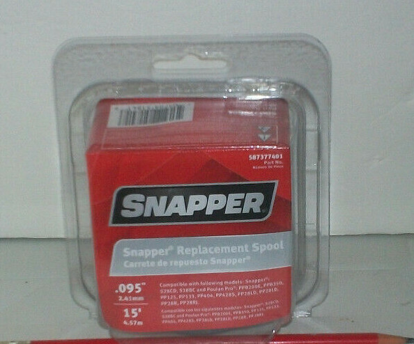 Snapper Replacement Spool Weed Eater 587377401 S28cd S28bc Poulan Pro ...