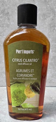 ORIGINAL Pier 1 Imports Citrus Cilantro Reed Diffuser 16 oz Essential ...