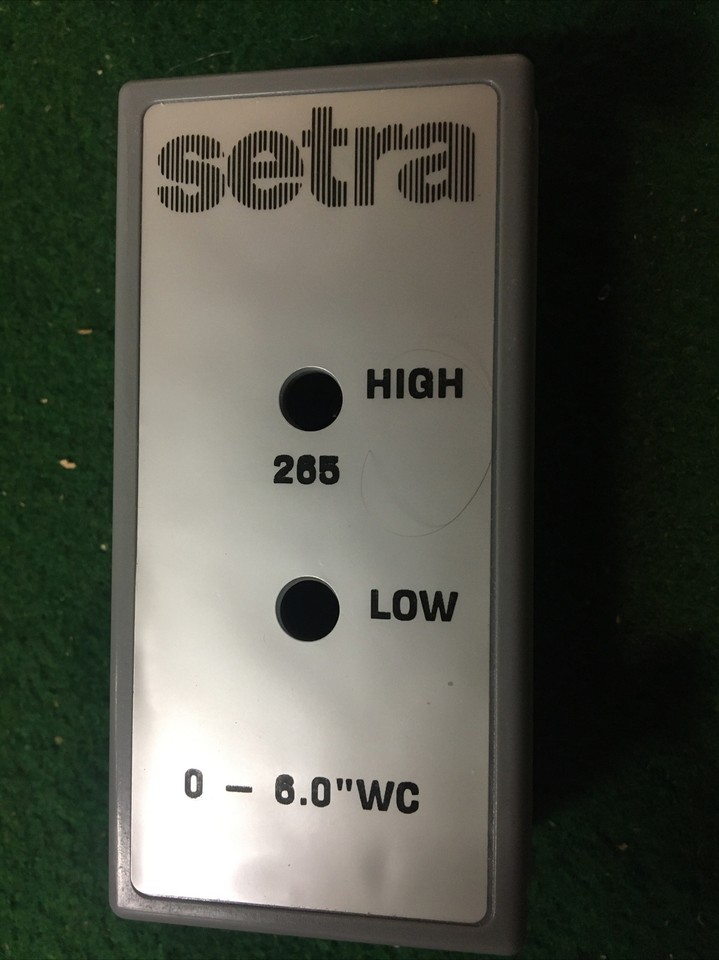 Setra 2651006WD11A1C Model 265 Differential Pressure Transducer 0 - 6.0 ...