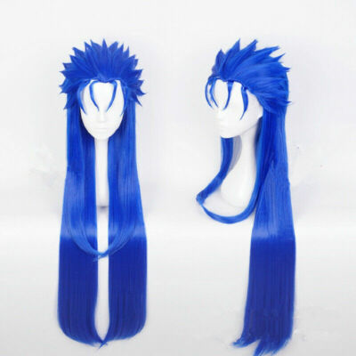For Cosplay Fate/Stay night Extra Lancer Cu Chulainn Setanta Wig+Wig ...