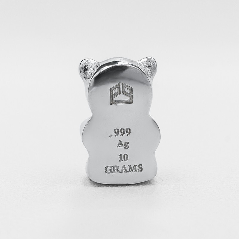 5x 10 Gram .999 Fine Silver Gummy Bear (Pan Silver Company) | eBay