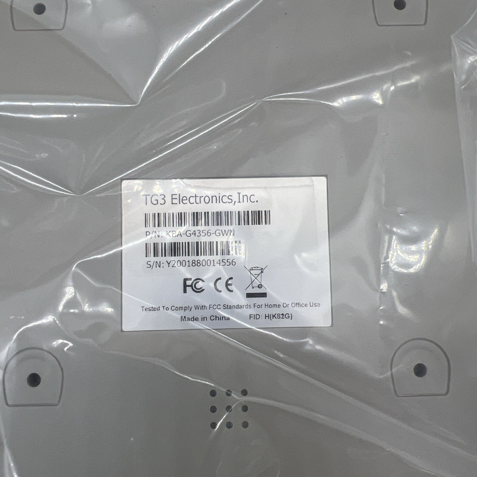 TG3 Electronics Keyboard Kba-g4356-gwn Getwell Network for sale online ...