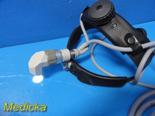 Luxtec Ultralite F/O Headlight W/ Headband & 0023009G F/O Light Guide ...