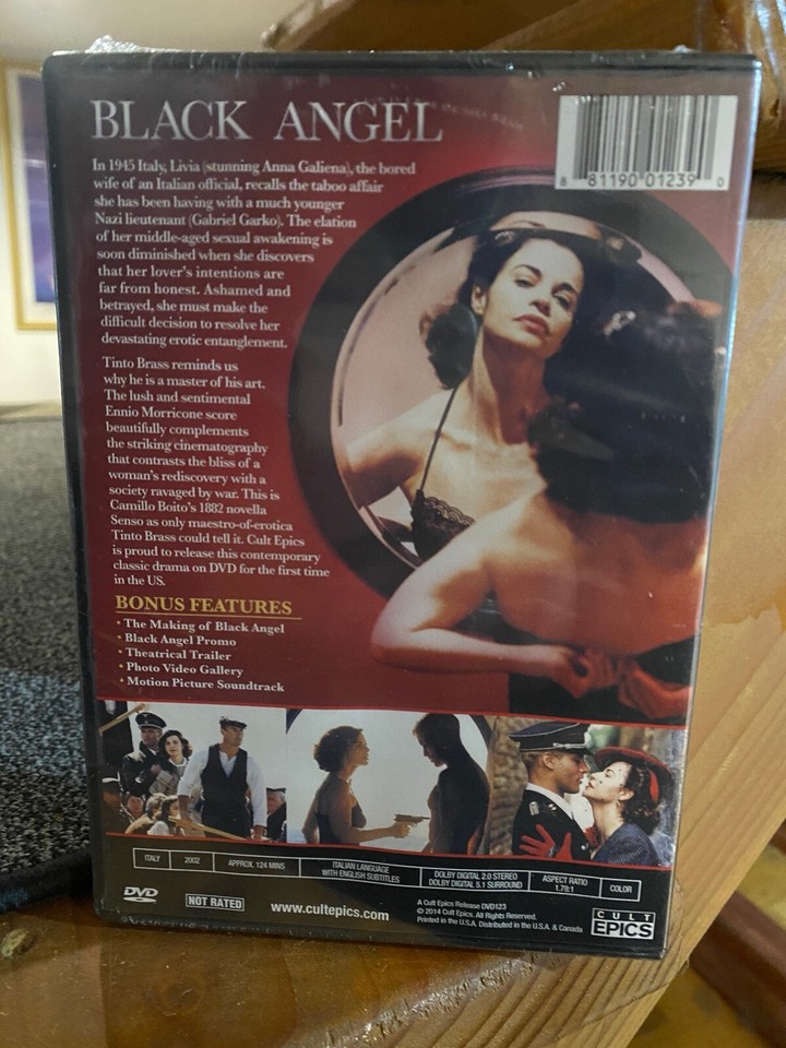 Senso 45 (DVD, 2013) Tinto Brass NEW Anna Galiena Italian Erotica Black Angel 881190012390 | eBay