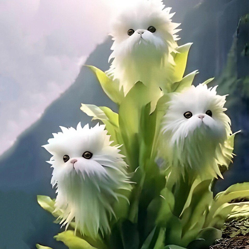 100PCS Big Flower Faced Cat Orchid Seeds Are Full Of Fragrant Potted ...
