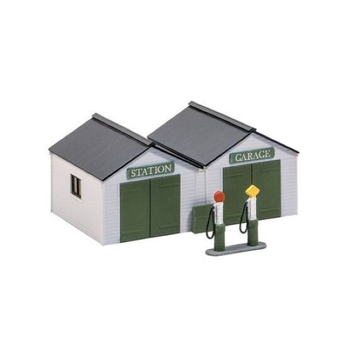 Station Garage with Pumps Wills SS12 Railway OO Gauge 1:76 Scale ...