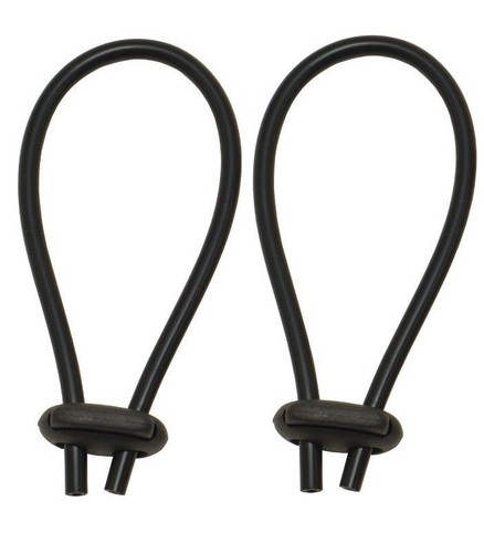 2 OR 4 RUBBER CONDUCTIVE TUBE LOOPS 2mm X 4mm for digital therapy units ...