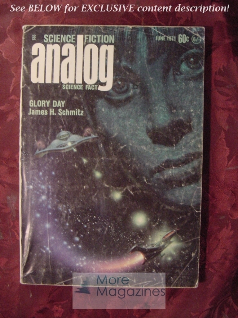 ANALOG June 1971 James H. Schmitz S. Kye Boult Ted Thomas Alan Dean ...