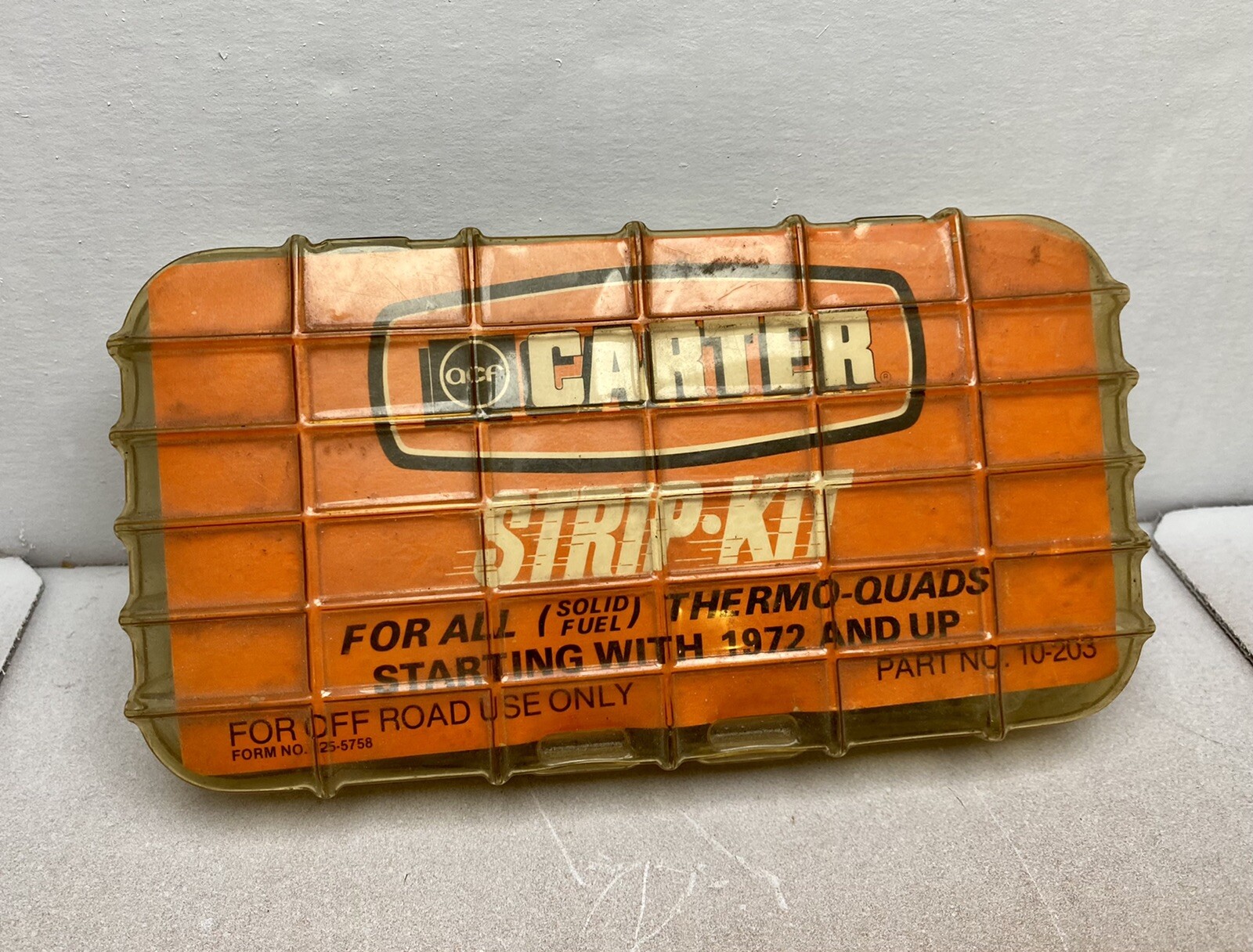 MOPAR 1972 and up Carter Thermoquad Strip Kit 10-203 for sale online | eBay