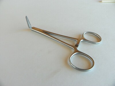 90 Degree Bent Locking Splinter / Needle Hemostat | eBay
