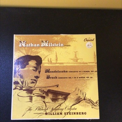 Mendelssohn/Bruch Concertos Milstein Steinberg LP | eBay