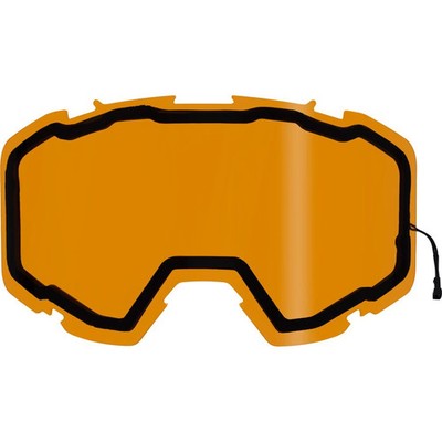 FXR Maverick E-Goggle Heated Dual Lens - Amber 223156-3030-00 | eBay