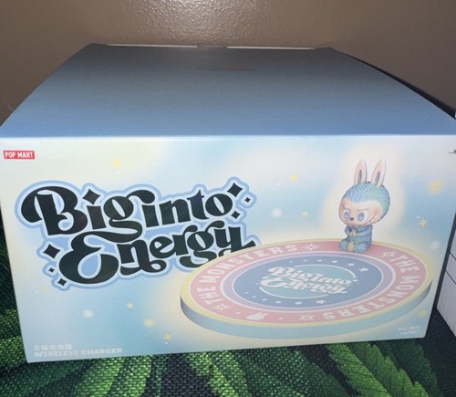 Authentic Labubu THE MONSTERS Big Into Energy WIRELESS Phone Charger ...