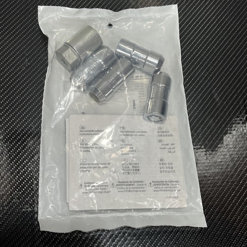 2017-2023 CADILLAC XT6 XT5 WHEEL LOCKS LUG KIT SET OF 4 OEM 11604356 | eBay