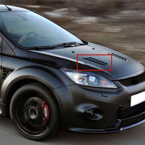 Front Car Hood Bonnet Vent Air Flow Intake Louver Scoop Cover Engine ...