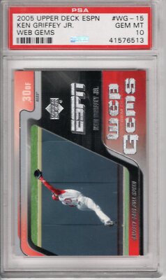 Ken Griffey Jr. Baseball #WG-15 Web Gems | eBay