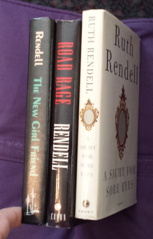 Lot of 3 Hardcovers by Ruth Rendell - Road Rage, Sight For Sore Eyes ...