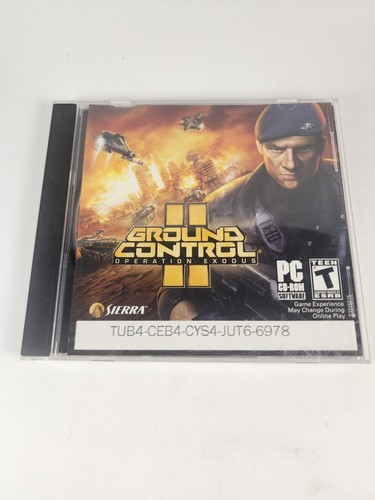 GROUND CONTROL II 2 OPERATION EXODUS PC MAC CD-ROM VIDEO GAME VGC | eBay