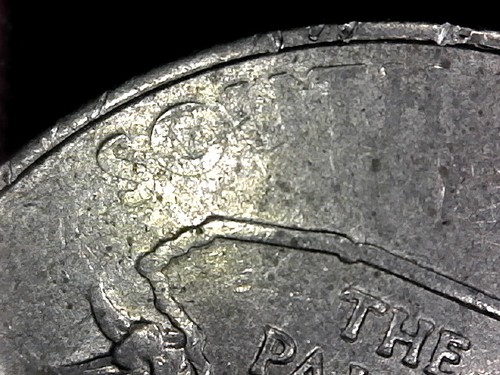 2000 D Clogged die, struck through grease error quarter *Rare | eBay