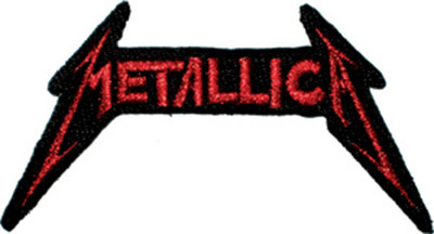 METALLICA red metallic patch Free Trackable Shipping USA | eBay