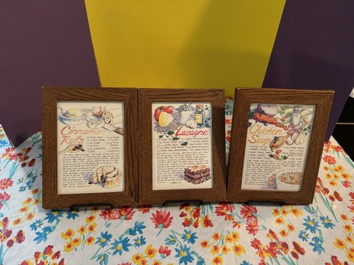 VNTG 1995 Prestige Graphics Inc, three framed art by Diedre Madsen | eBay