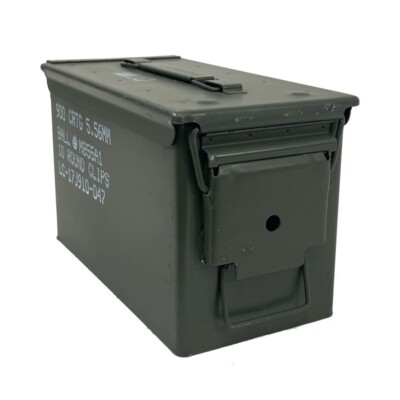 Ammo Can M2A1 aka 50 Cal can Grade 1 US Military Surplus | eBay