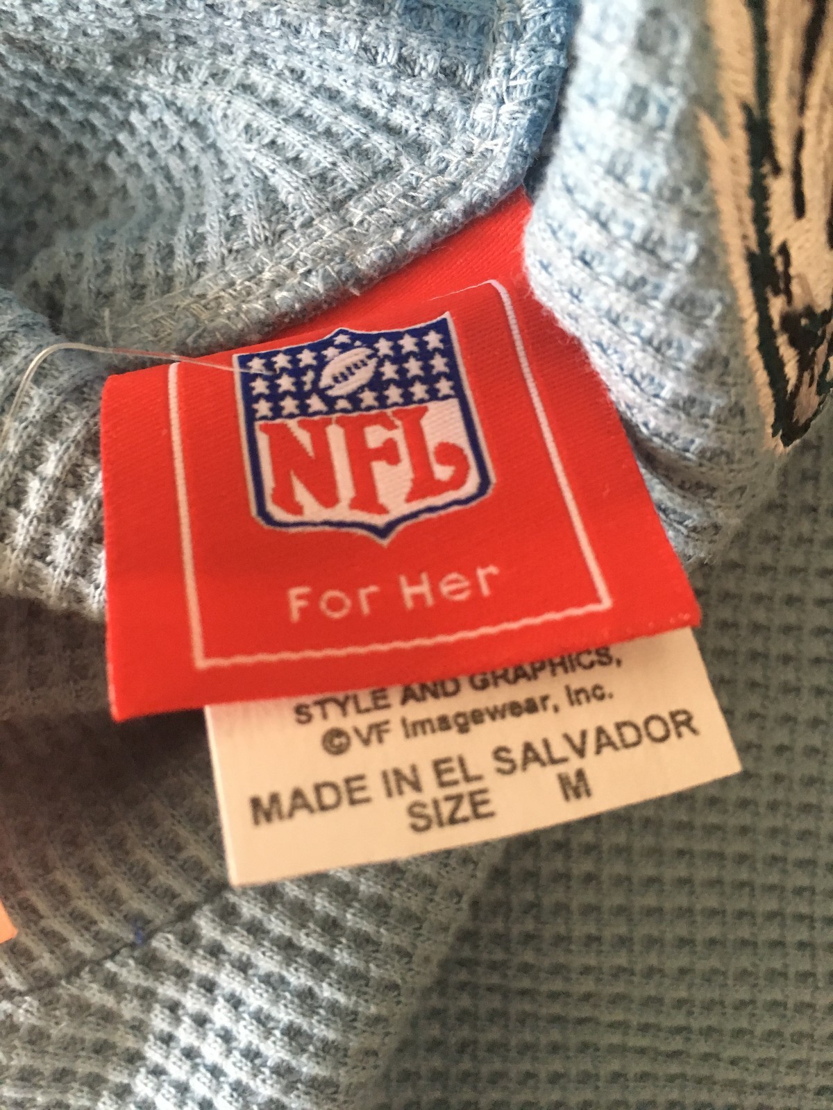 PHILADELPHIA EAGLES NFL WOMEN'S THERMAL POWDER BLUE TURTLENECK FREE ...