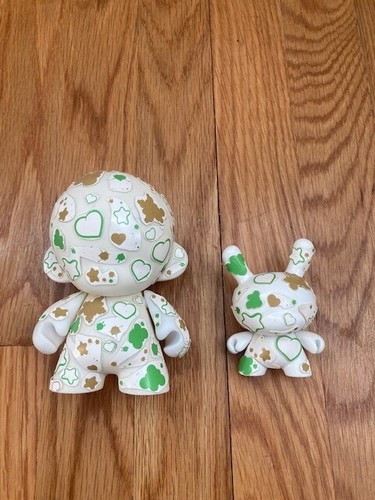 Kidrobot Custom Dunny & Munny Set Tilt Smorkin Labbit Yummy Donuts DIY ...