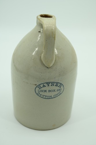 Antique Hayner Whiskey Lock Box 290 Dayton Ohio 11-inch Whiskey Jug ...