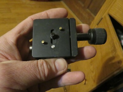 Camera Base Plate Mount Black square large knob | eBay