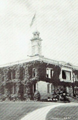 County Court House Madera California CA Postcard Clock Tower Pacific ...